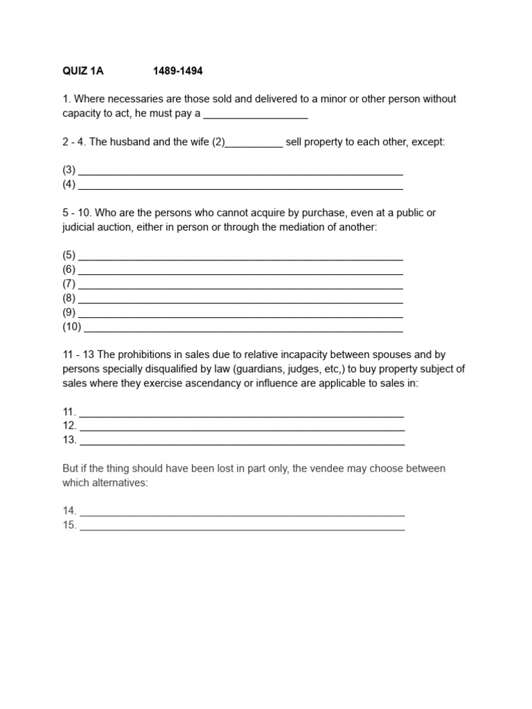 LAW - PRACTICE TEST | PDF | Lease | Implied Warranty