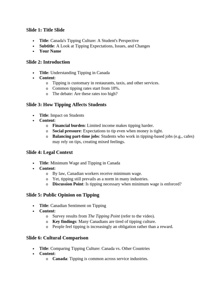 Tripping Culture | PDF | Gratuity | Minimum Wage Tripping Culture | PDF | Gratuity | Minimum Wage
