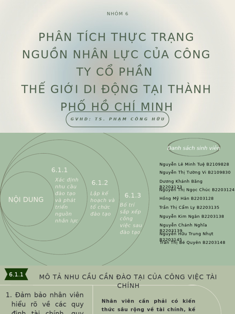 QTNNL - Nhóm 6 | PDF