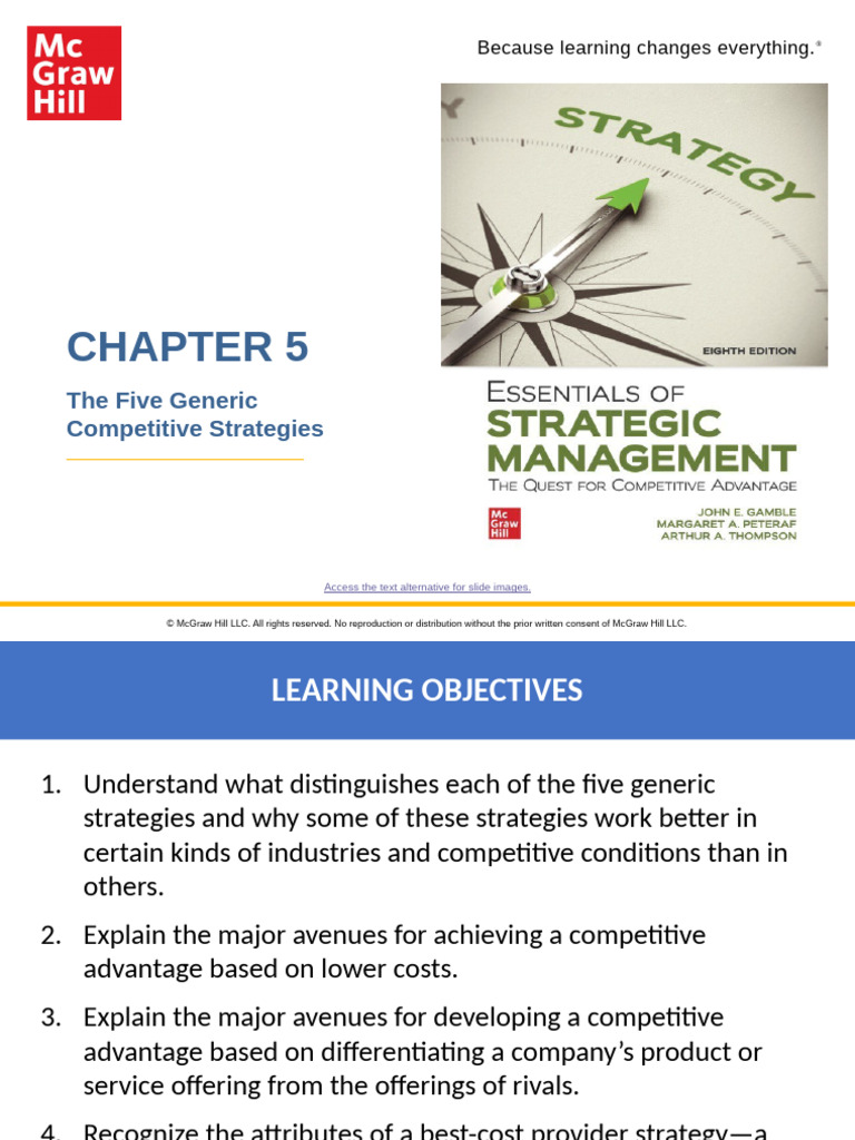 Gamble 8e Ch05 Ppt Access | PDF | Competitive Advantage | Strategic Management
