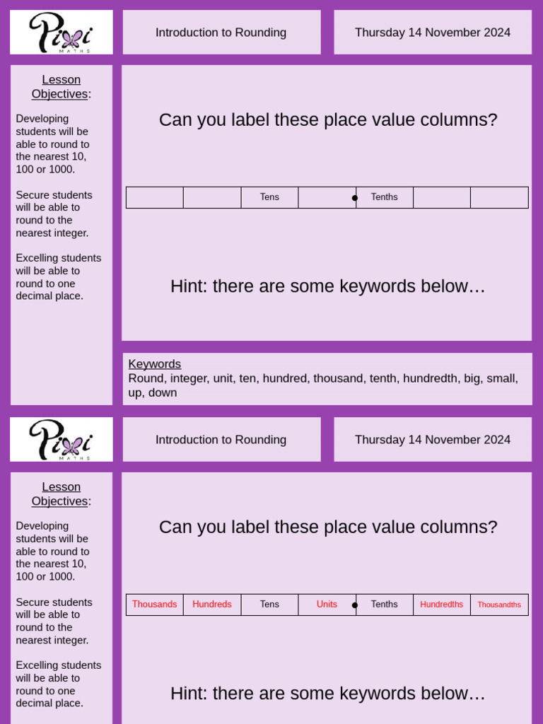 Introduction To Rounding PixiPPt | PDF | Rounding | Significant Figures
