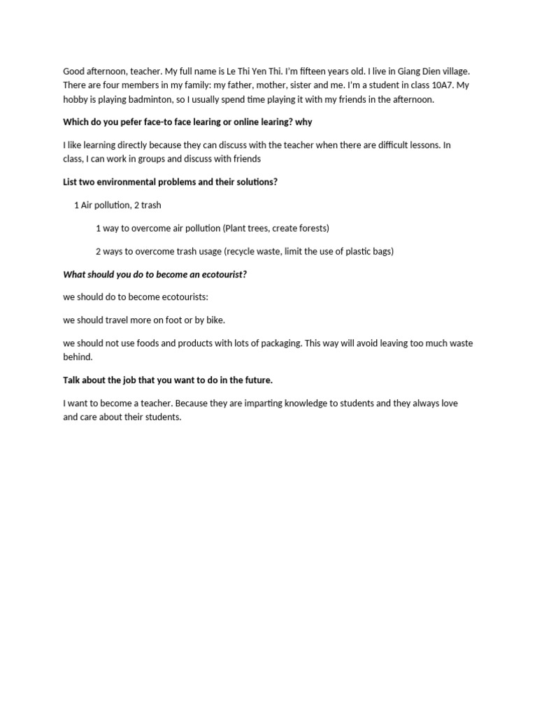 Tanh | PDF | Career & Growth | Wellness