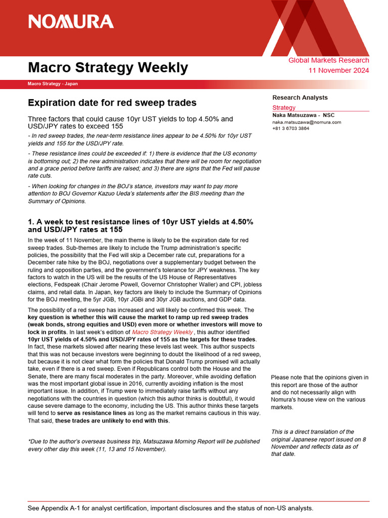 Expiration Date For Red Sweep Trades | PDF | Bank Of Japan | Bonds ...