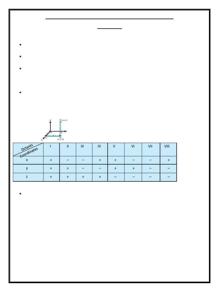 2024-2025-Class XI-Mathematics-Chapter 12-AW | PDF | Cartesian ...