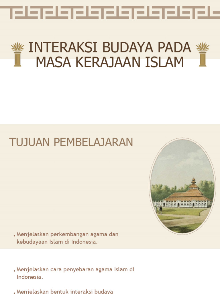 Interaksi Budaya Pada Masa Kerajaan Islam | PDF | Perjalanan