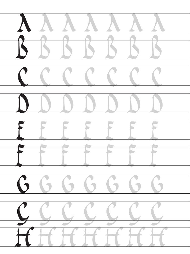 Rustic Capitals | PDF