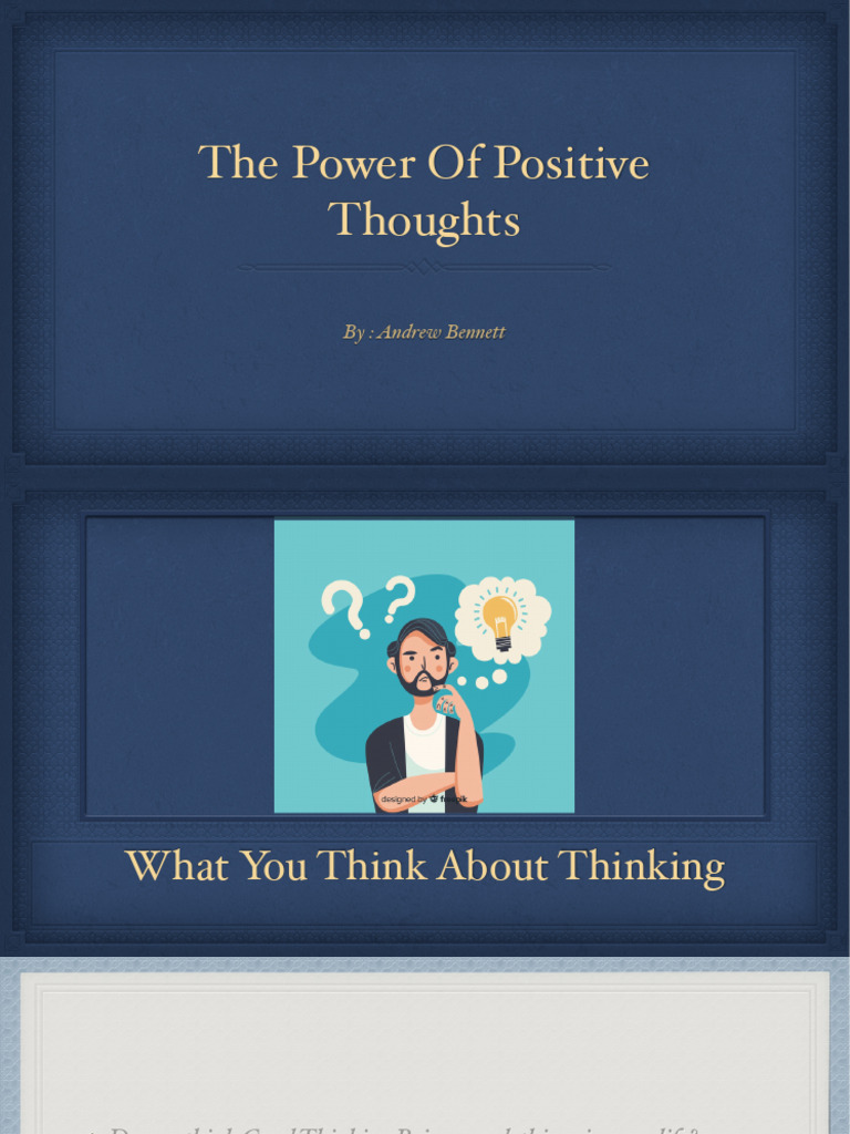 Power of Positive Thinking Guide | PDF