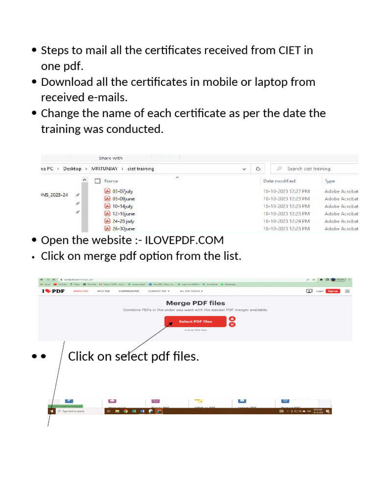 Training PDF Steps | PDF | Career & Growth | Business