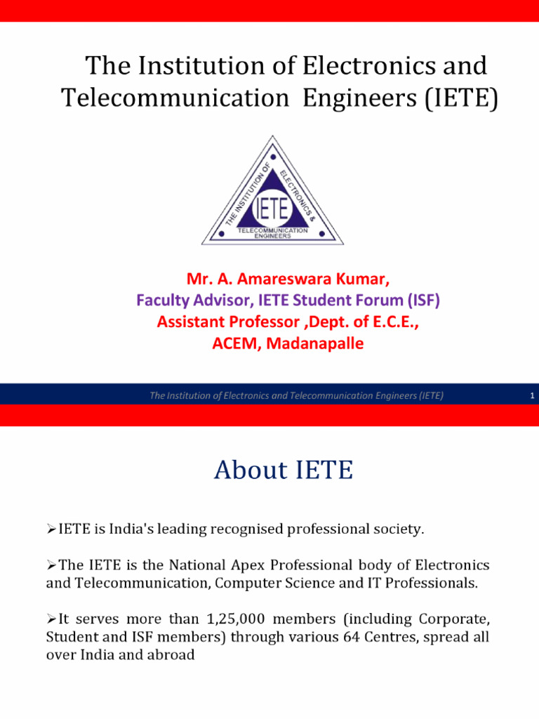 Iete PPT 00001 | PDF