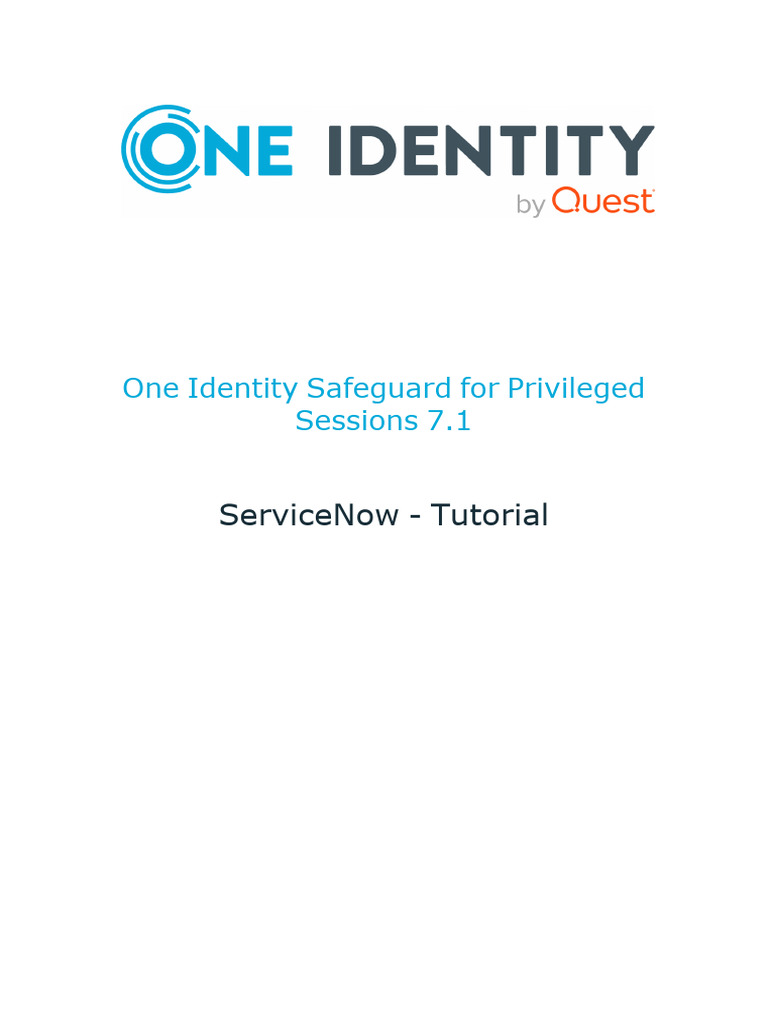 SPS 7.1 ServiceNow-Tutorial | PDF | Remote Desktop Services | Radius