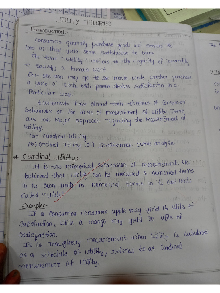 Unit 1-Utility Theories | PDF