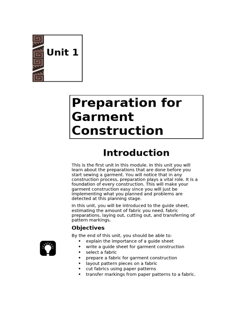 Hec 212 Pattern Layout - 023145 | PDF | Sewing | Seam (Sewing)