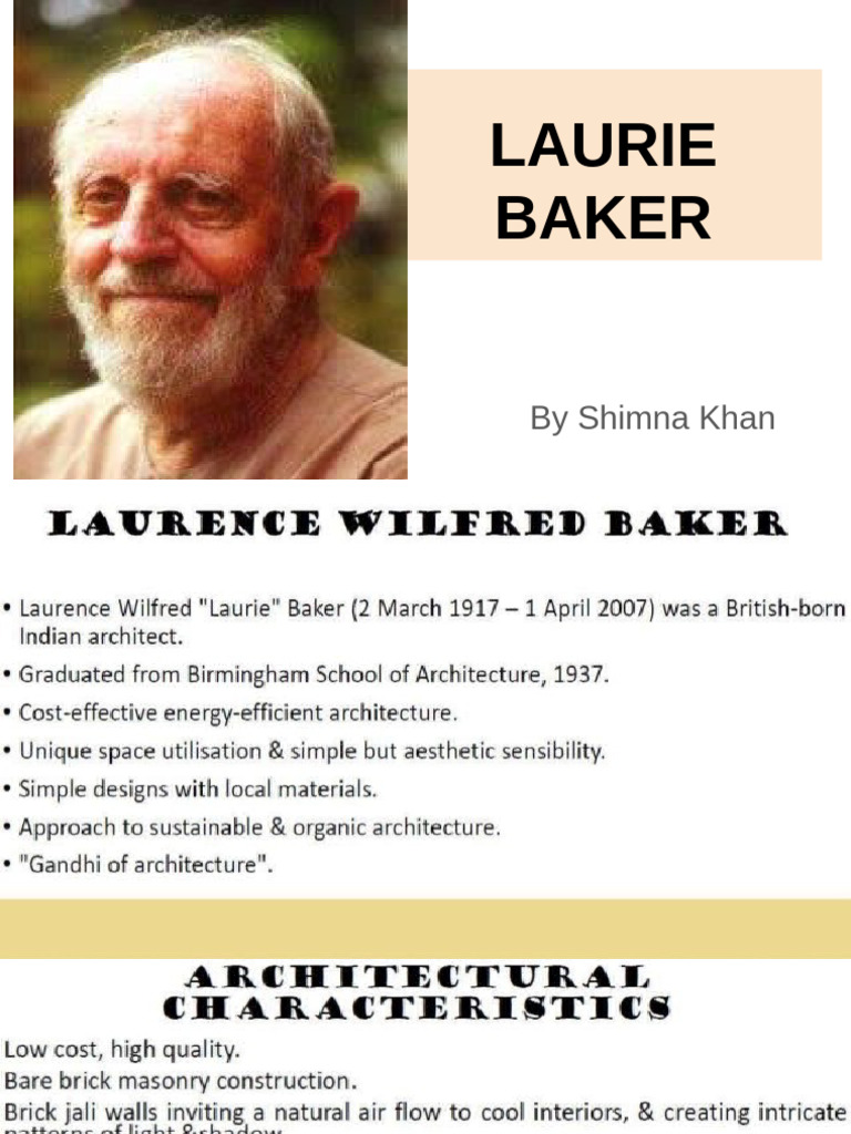 Laurie Baker | PDF