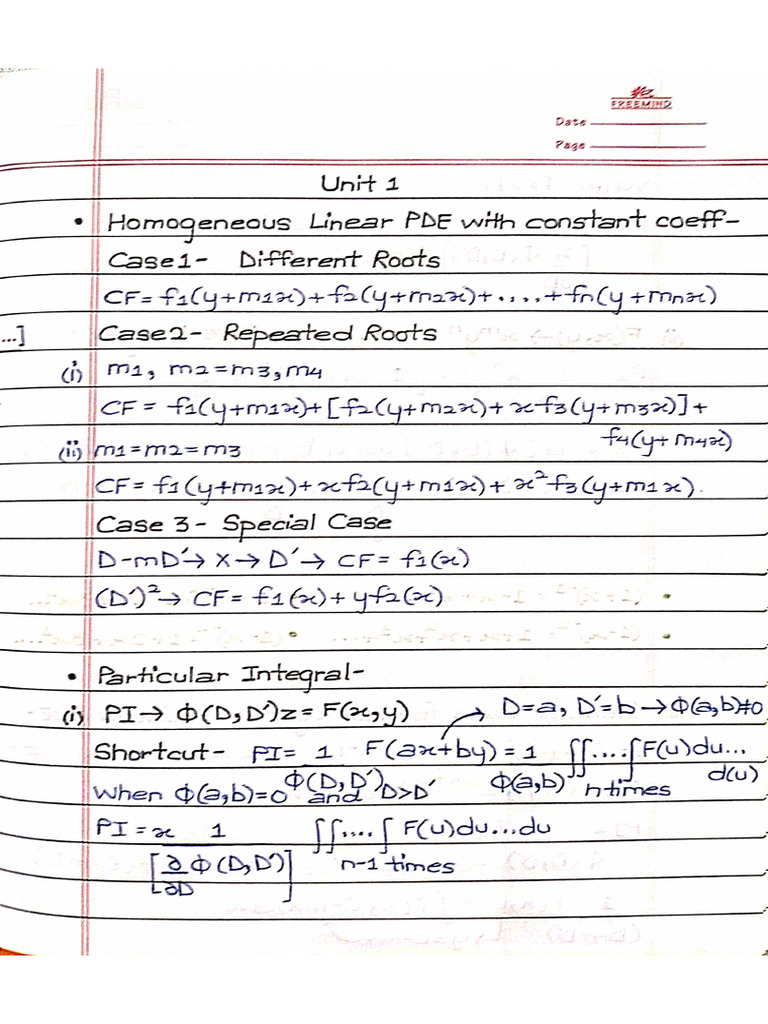 Maths Unit 1 Formula (Rrsimt Classes) | PDF