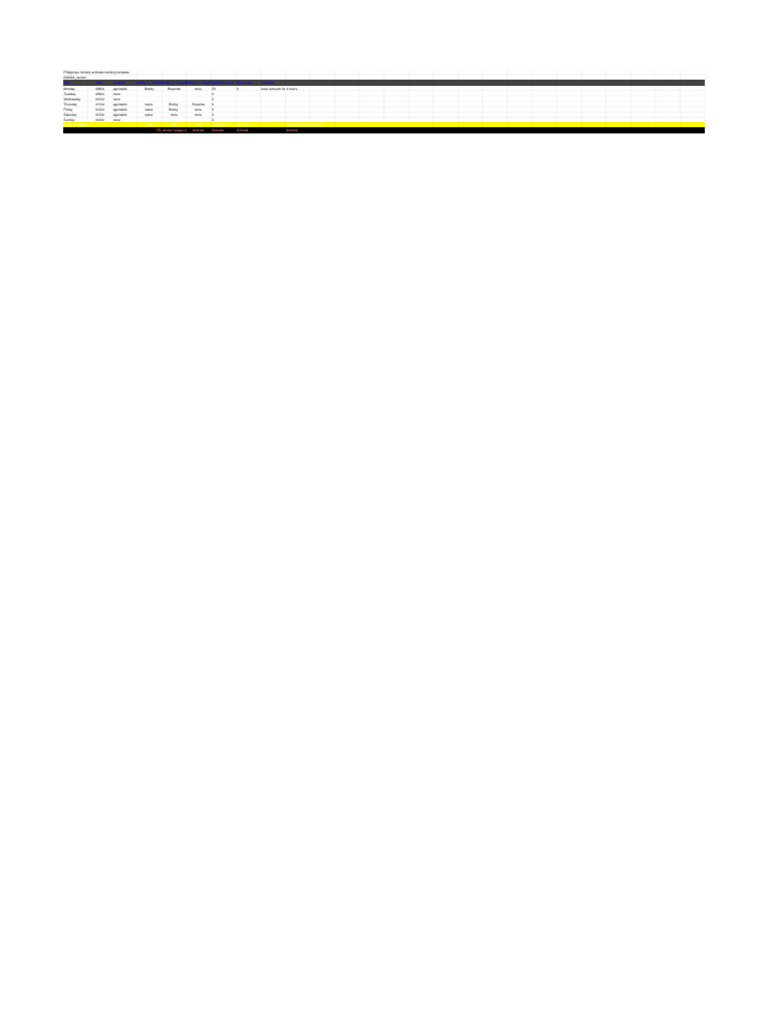 Sheets Ministry Tracking Philippines - 1 | PDF