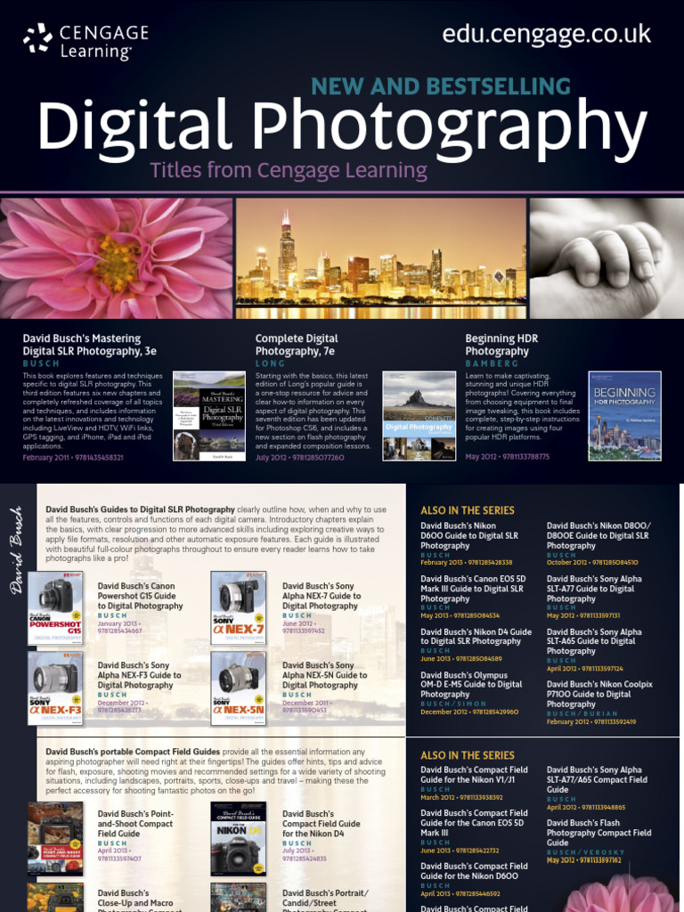 Digital Photography Brochure No Prices | PDF | Digital Single Lens ...