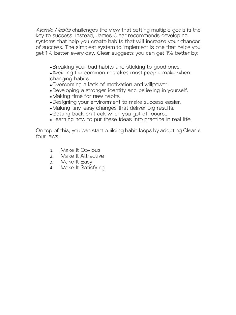 Atomic Habits - James Clear-10 | PDF