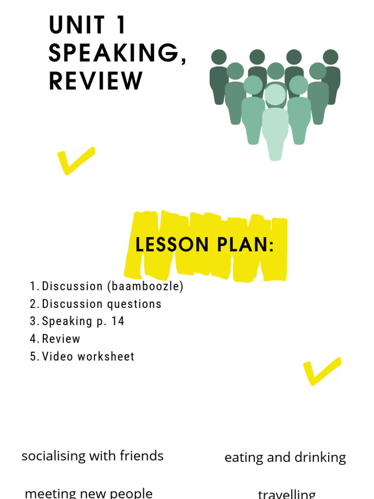 Focus 2, Unit 1 | PDF