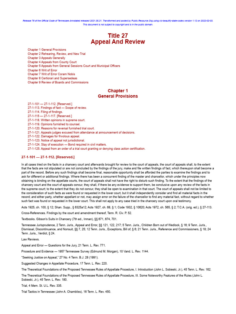 Gov - Tn.tca Pages 842 - 1041 | PDF | Appeal | Judgment (Law)