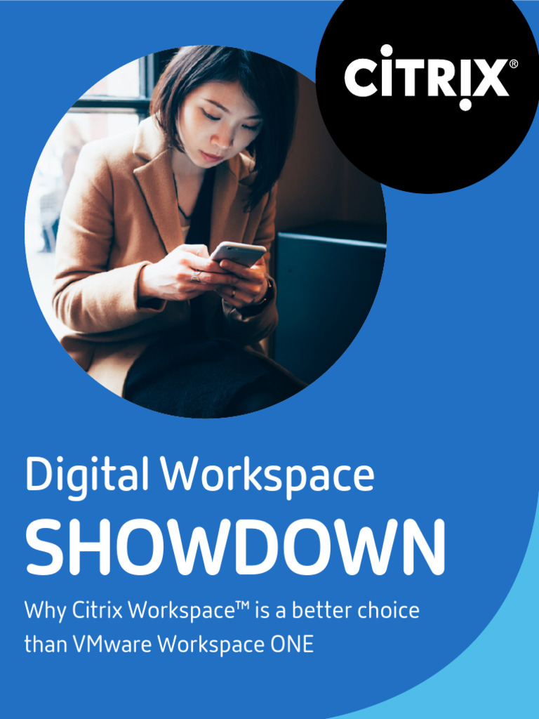Citrix - Digital Workspace Showdown | PDF | Computer Security | Security
