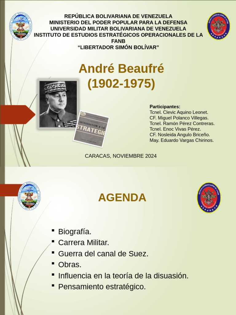 André Beaufré | PDF | Crisis de Suez | Militar