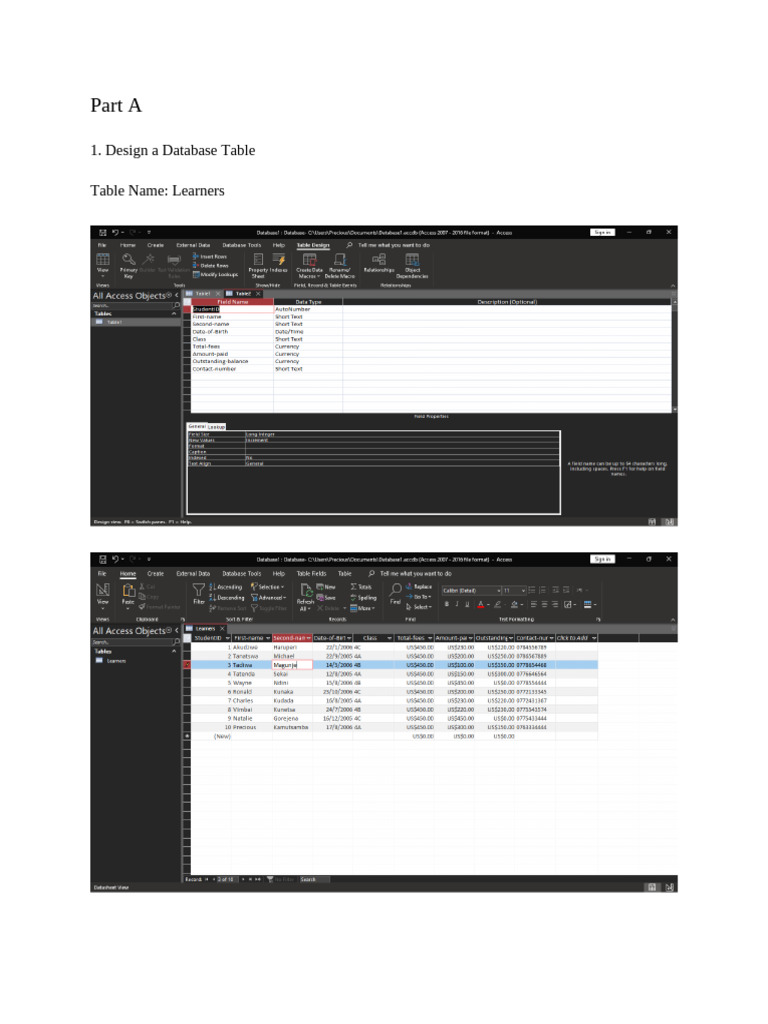 CALA D For Takudzwa Magunje | PDF | Teaching Methods & Materials ...