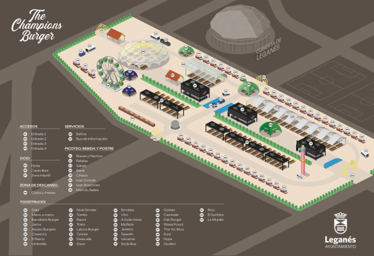 Mapa Recinto Ferial | PDF