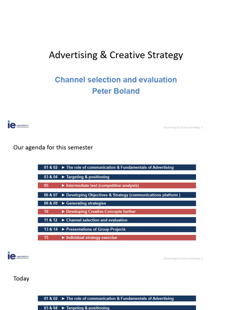 Advertising&creative Strategy 11&12 | PDF | Brand | Advertising