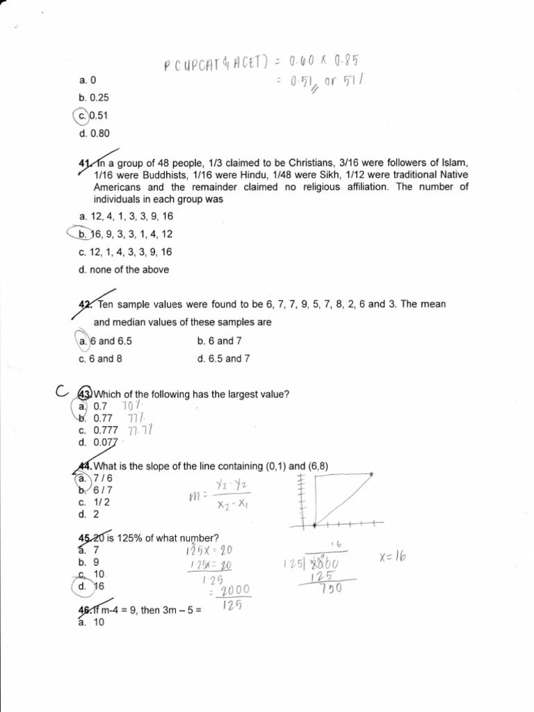 Ts Review Math 0007 | PDF | Teaching Methods & Materials