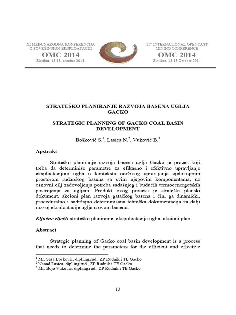 Strateško Planiranje Razvoja | PDF