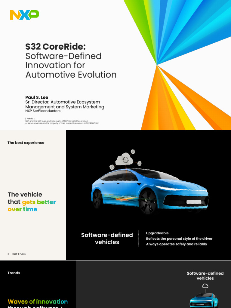 NXP S32 CoreRide: Automotive Software Integration | PDF | System On A ...