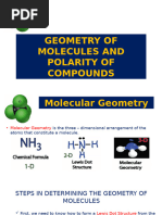 Molecular Geometry Table Guide | PDF