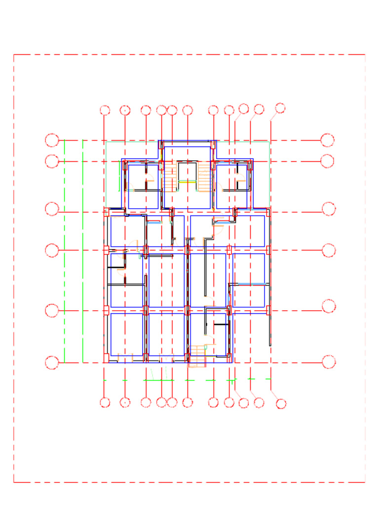 Plan de RADIER Général | PDF