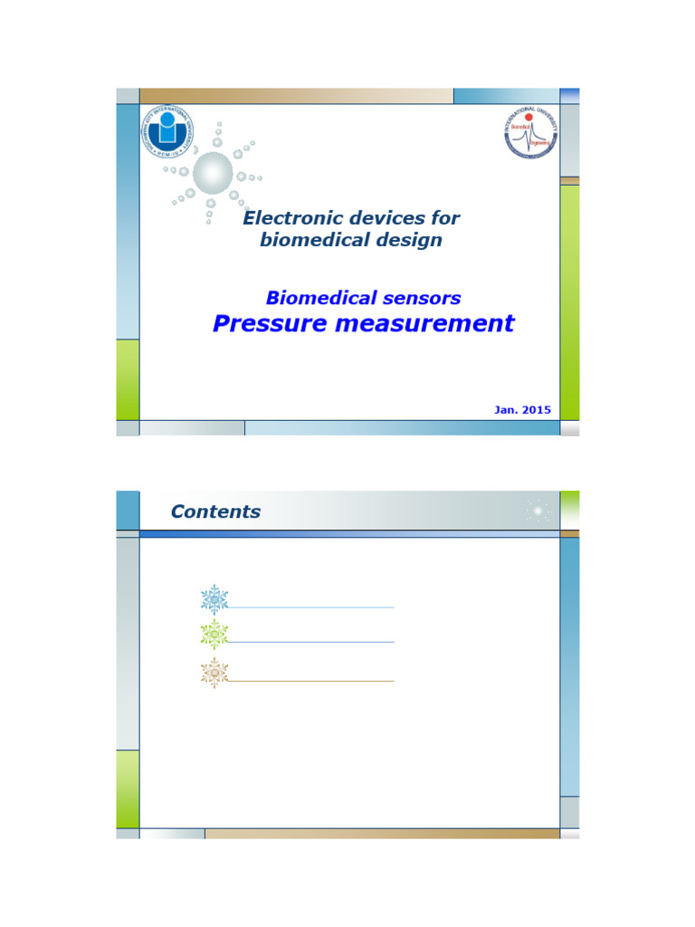 Electronic Devices For Biomedical Design - ThuHien (Chapter7) | PDF | Pascal (Unit) | Pressure ...