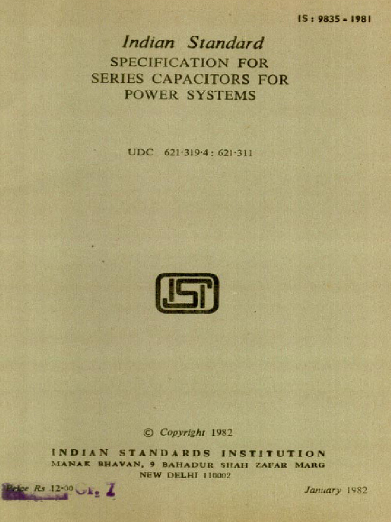 9835 | PDF | Capacitor | Capacitance