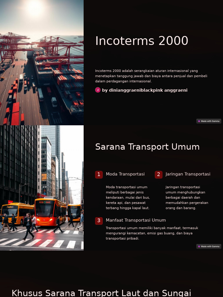 Incoterms 2000 | PDF