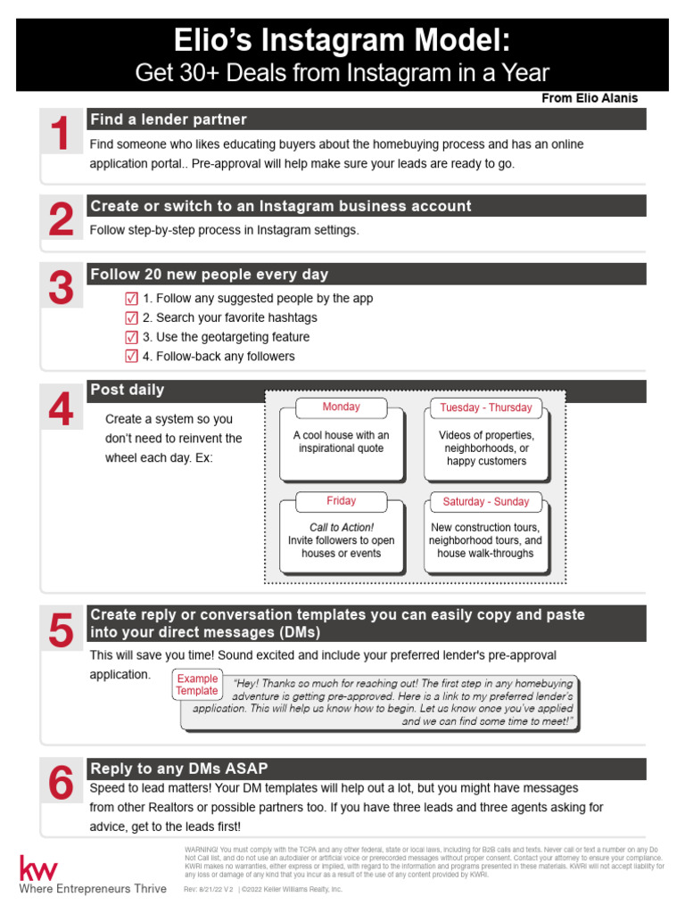 Elio - Instagram Model | PDF
