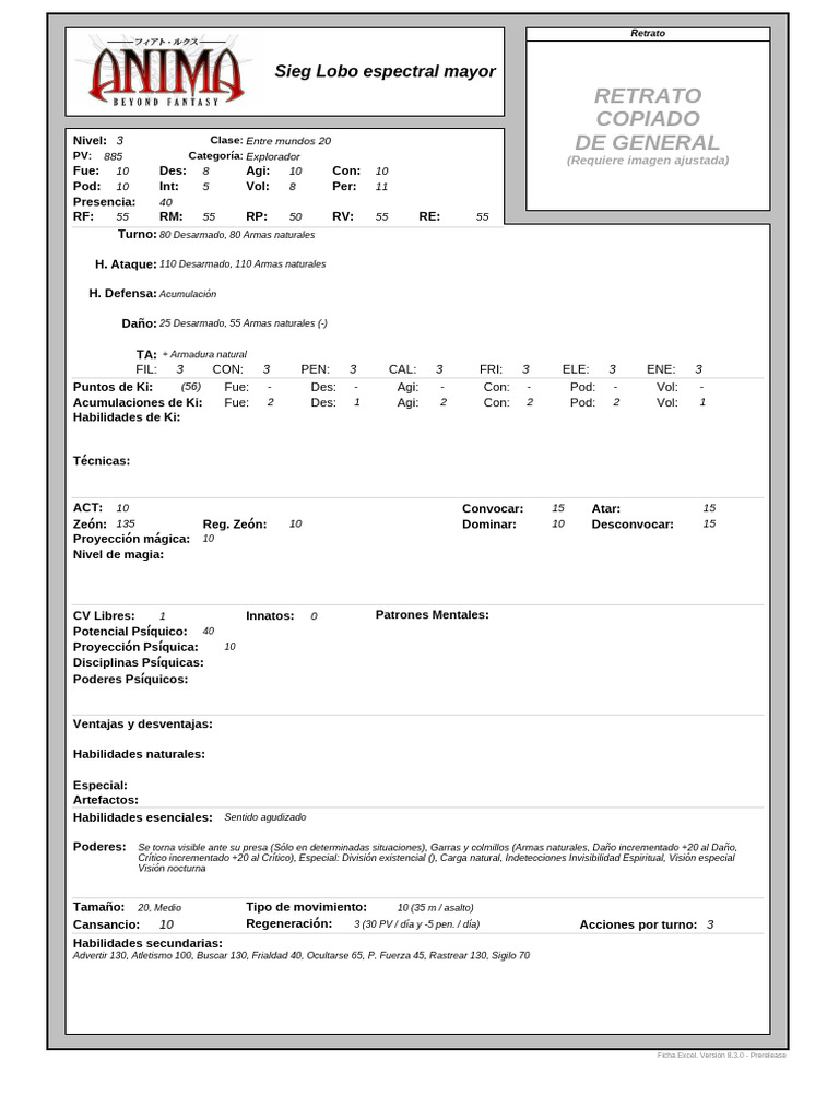 Sigg - Lobo Espectral | PDF