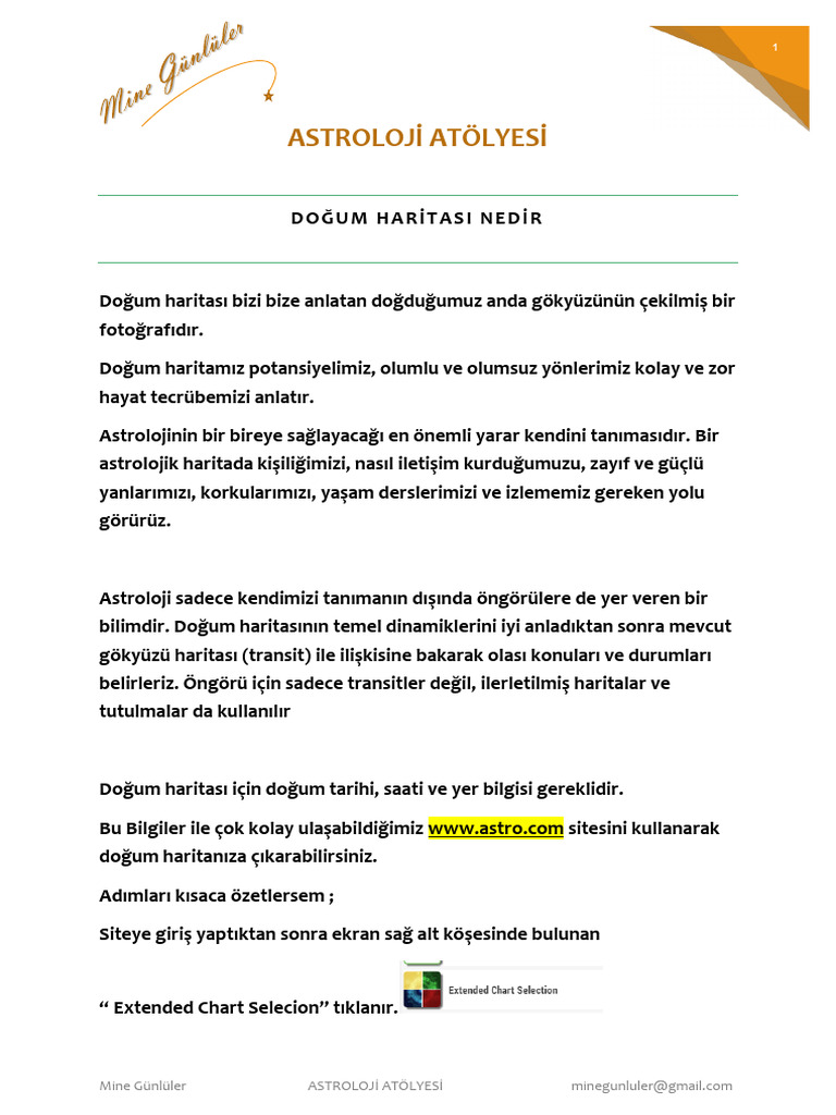 DERS 1 Notları | PDF