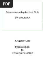 Introduction to Entrepreneurship Concepts | PDF | Entrepreneurship ...