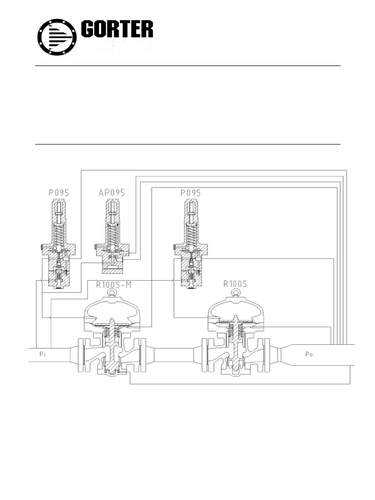 Gorter Gas Pressure Regulator Manual | PDF | Valve | Gases