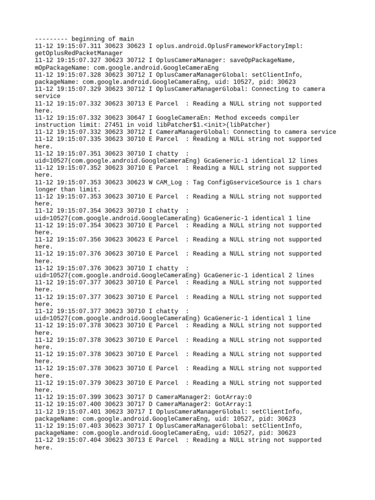 Logcat 1731413707194 | PDF | Software | Software Engineering