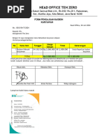 Formulir Permohonan Kasbon Karyawan | PDF | Karier & Perkembangan | Bisnis