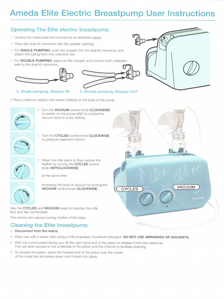 Ameda Elite UM ENG | PDF