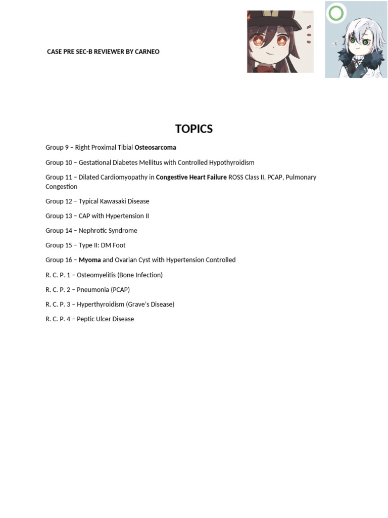 CP Second Batch Revvvvv | PDF | Digestion | Stomach