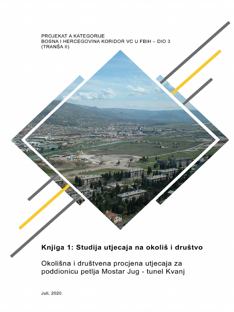 Knjiga 1 - Studija Utjecaja Na Okoliš | PDF