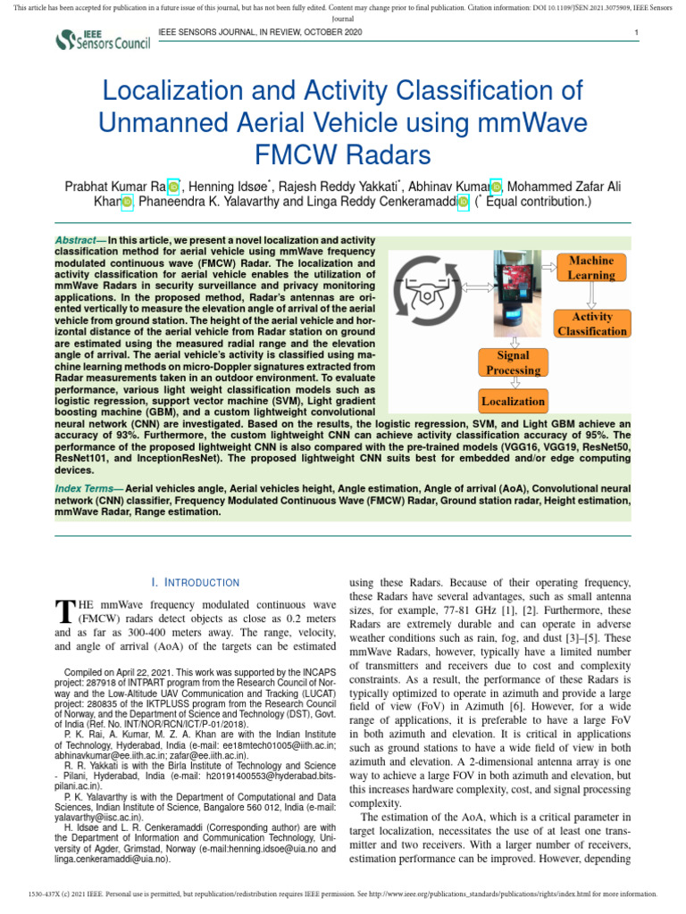 01 - Localization and Activity Classification of Unmanned Aerial ... 01 - Localization and Activity Classification of Unmanned Aerial ...