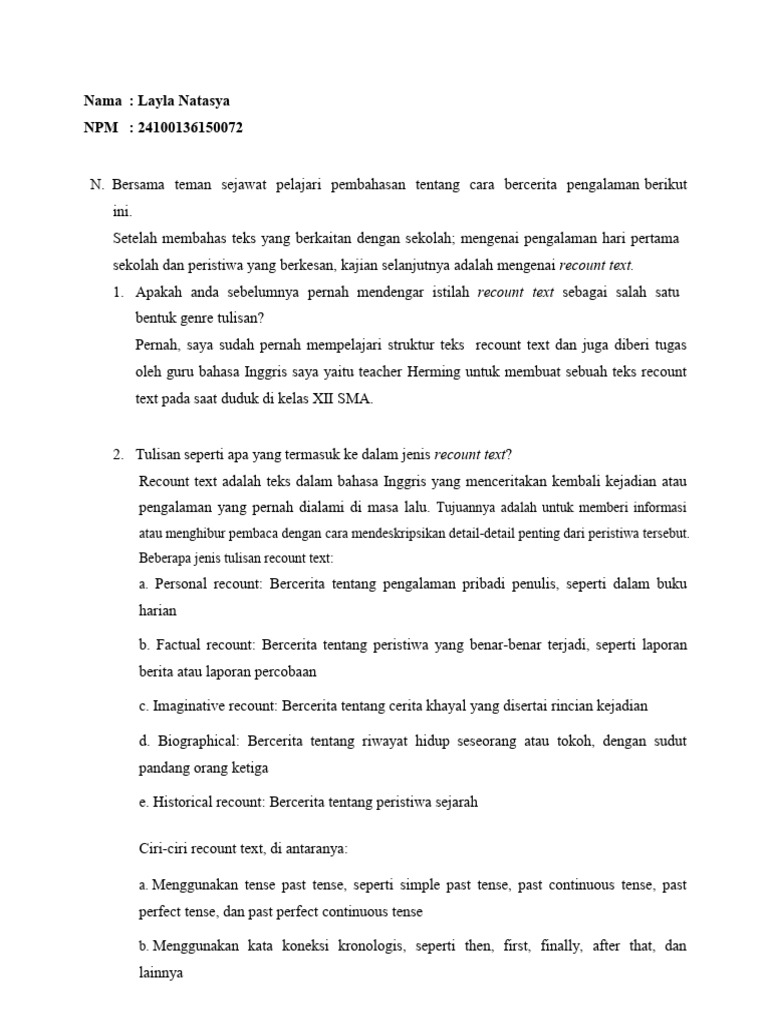 Layla Natasya - Worksheet Eksplorasi Konsep 3 | PDF