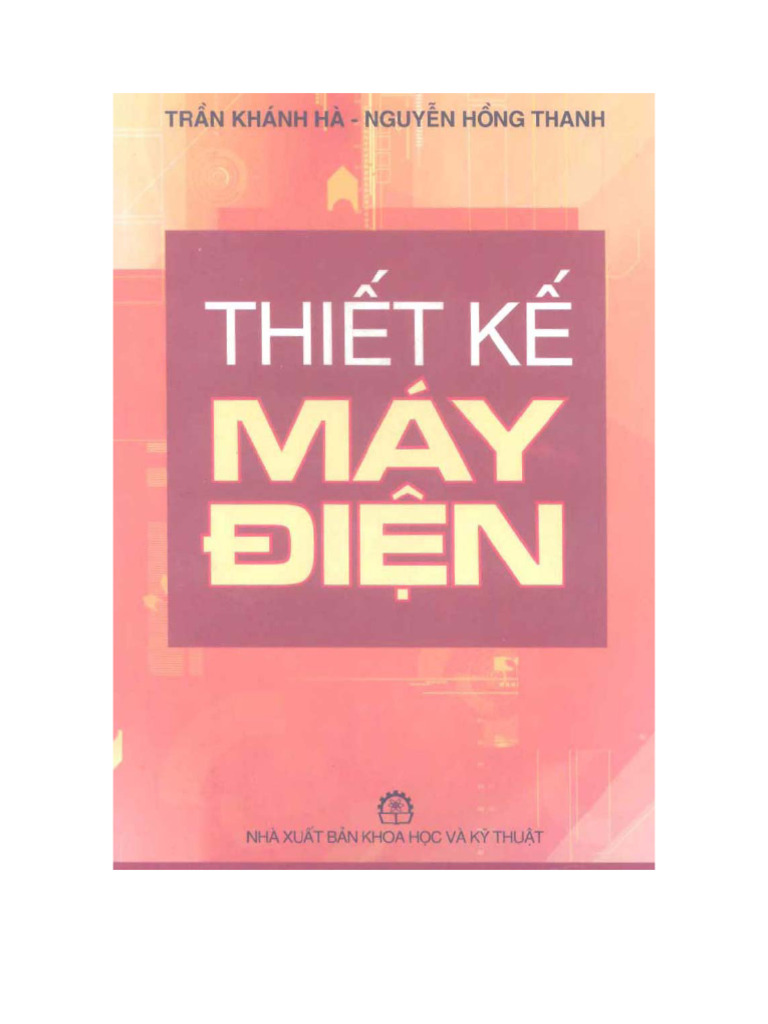 Thiet Ke May Dien 1 5106 | PDF