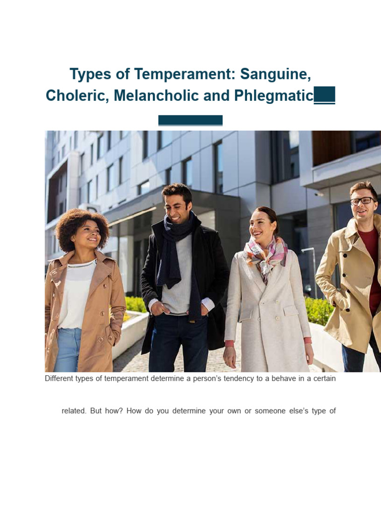 Behaviour Patterns | PDF | Temperament | Psychology